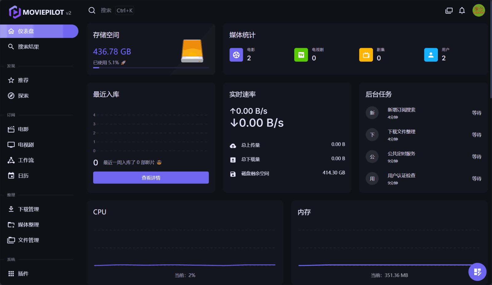PT玩家必备：MoviePilot V2自动化影视库部署教程，Emby+Jellyfin双播放器 | 白数BAISHU
